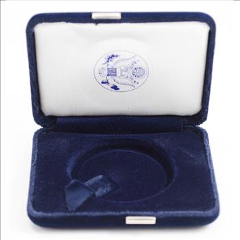 Empty Blue Velvet Silver Eagle Display Box - Official US Mint Issued ...