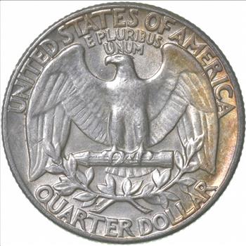 ERROR/Variety - Type B Reverse BU 1959 Washington Quarter - Silver ...
