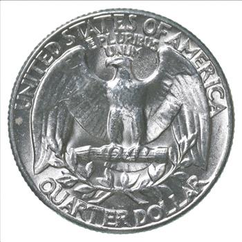 ERROR/Variety - Type B Reverse BU 1961 Washington Quarter - Silver ...