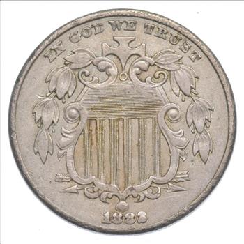First US Nickel - 1882 - Shield Nickel - US Type Coin - Over 100 Years ...