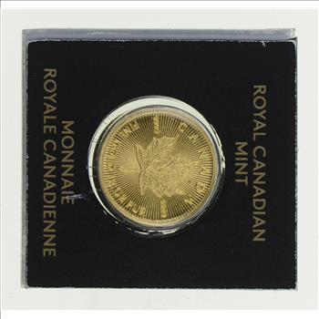 Gold Coin! - Royal Canadian Mint 1g PUR 9999 Fine Gold | Property Room