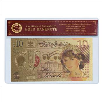 Great Britain 10 Pound 2017 Princess Diana- Beautifully Displayed ...