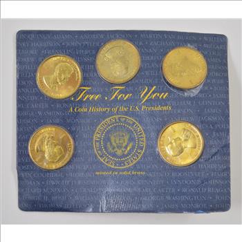 Historic Coin Collection - A Coin History of the US Presidents - Solid ...