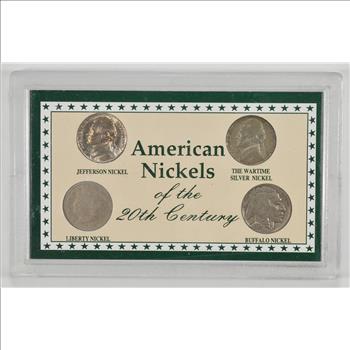 Historic Coin Collection - American Nickels of the 20th Century Nicely ...