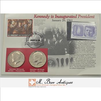 Historic Coin Collection - Kennedy is Inaugurated President*** Nicely ...