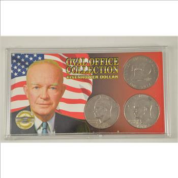 Historic Coin Collection - Oval Office Collection Eisenhower Dollar ...