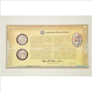 Historic Coin Collection - P & D American Bison Nickel Nicely Packed US ...