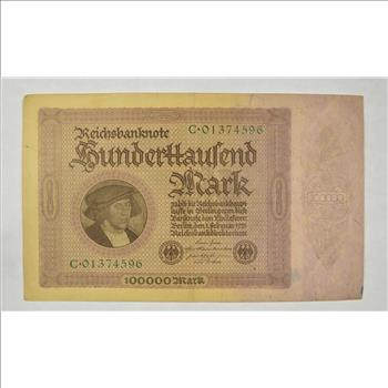 Historic - Germany 1920's Era - Extra Large Size - Currency | Property Room
