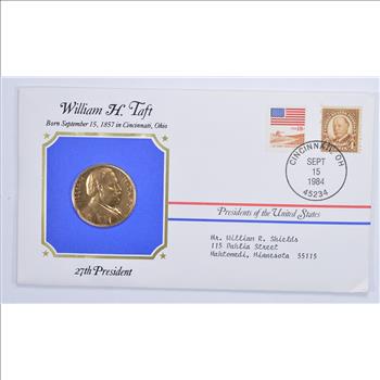Historic - Presidents of the United States William H. Taft Medal - 27th ...