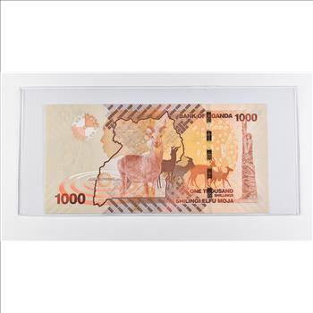 Historic World Bank Note 2010 Uganda 1000 Shillings Collectible ...