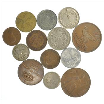 Lot of Mixed World Coins - Some Very Old - Most over 50 years old ...
