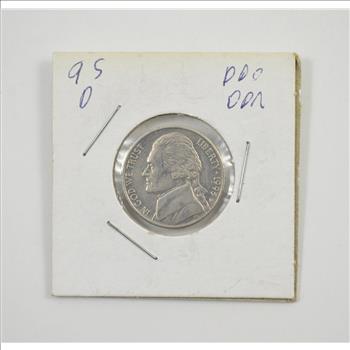 Major Error: 1995-D Jefferson Nickel - Defective Die Obverse | Property ...