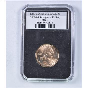 MS60 2000-P Sacagawea Dollar - Slabbed | Property Room