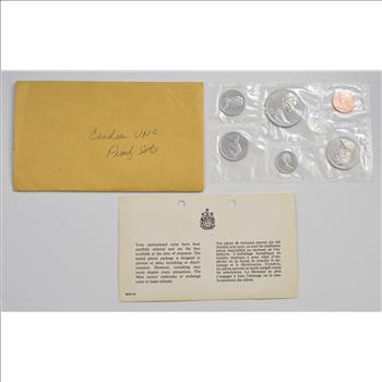 Nice! - 1969 Canada Uncirculated Proof Set 6 Coins World Coin Set ...