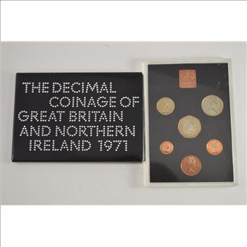 Nice! - 1971 United Kingdom & Northern Ireland Decimal Coinage 7 World ...