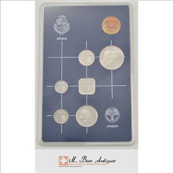Nice! - 1986 Aruba Royal Dutch Mint Set Cent and Florin 7 Coins - World ...