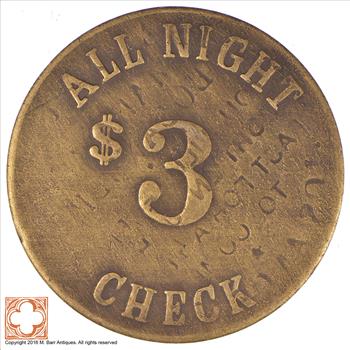 Novelty Token - Good For Token - FUNNY | Property Room