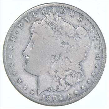 RARE - 1904-S Morgan Silver Dollar - Very TOUGH - High Redbook ...