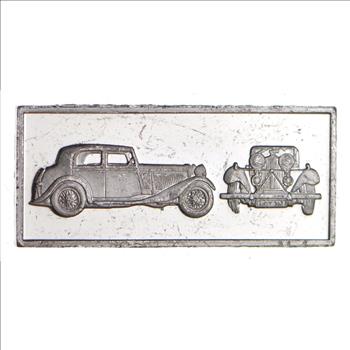 RARE Classic Car Museum Series .925 Sterling Silver - Bar Limited ...