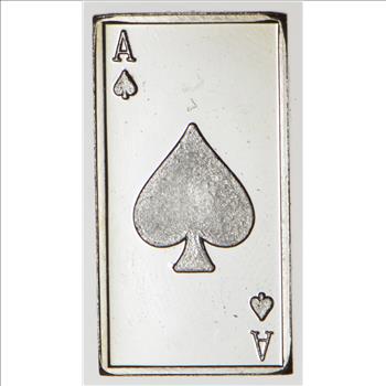 Rare Limited Edition .999 Fine Silver Ace Playing Card Commemorative ...
