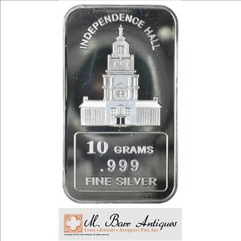 Rare Limited Edition .999 Fine Silver Independence Hall Commemorative ...