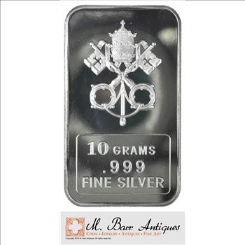 Rare Limited Edition .999 Fine Silver Keys of Heaven Commemorative Bar ...