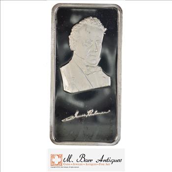 Rare - Limited Edition Presidential Cameos - Hamilton MInt - 1 Troy Oz ...
