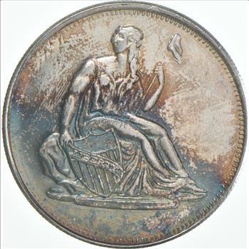 Rare Silver 1 Troy Oz. Seated Liberty Silver Round .999 Fine Silver ...