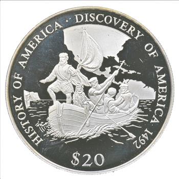 Rare Silver 20.1 Grams 2000 Liberia 20 Dollars.999 Fine Silver ...