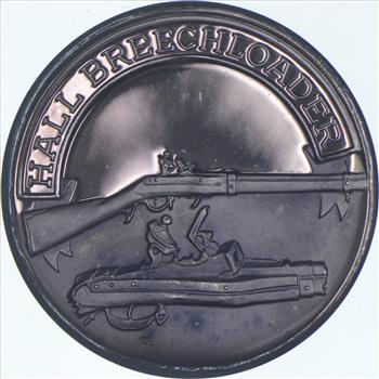 Rare Silver 20.9 Grams Hall Breechloader Round .999 Fine Silver ...