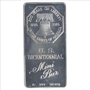 Rare Silver 9.4 Grams 200 Years of Liberty 1776-1976 United States of ...