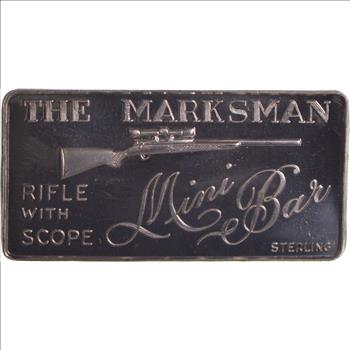Rare Sterling Silver -Limited Edition - The Marksman Rifle With Scope ...