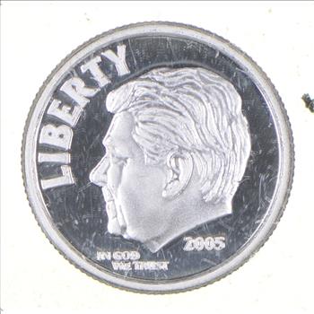 SILVER - 2006 Ronald Reagan Commemorative Silver Proof - .999 Fine ...