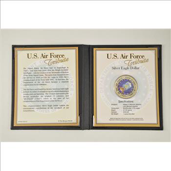 SILVER Coin Set A Lifetime Treasure - U.S. Air Force Tribute Historic ...