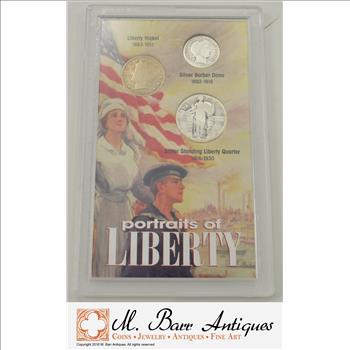 SILVER Coin Set Portraits of Liberty**** Historic US Collection ...