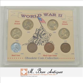 SILVER Coin Set World War II Obsolete**** Historic US Collection ...