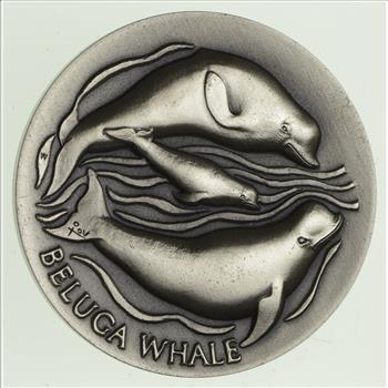Silver - Limited Edition Wildlife Series - Beluga Whale - .925 Silver ...