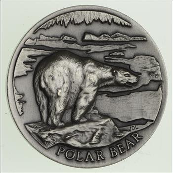 Silver - Limited Edition Wildlife Series - Polar Bear - .925 Silver ...