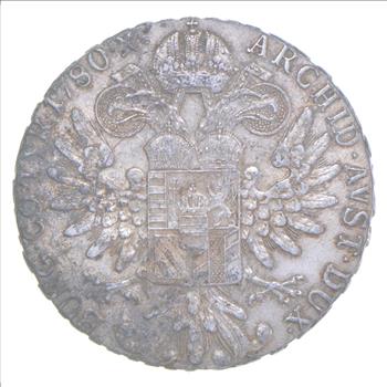 SILVER - WORLD COIN - 1780 Archduchy of Austria 1 Thaler - World Silver ...