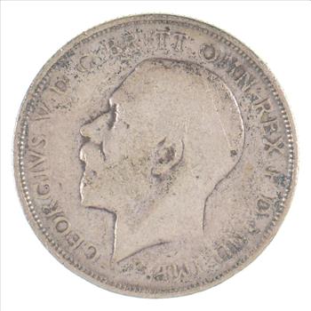 SILVER - WORLD Coin - 1918 Great Britain 1 Florin - World Silver Coin ...