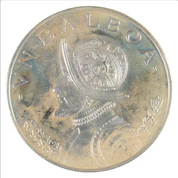 SILVER - WORLD COIN - 1973 Panama 1 Balboa - World Silver Coin ...