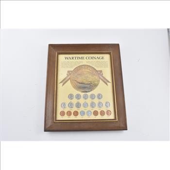 U.S. Wartime Coinage Type Set Coin Collection - Great Display ...