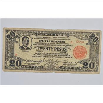 Vintage Philippines Paper Money Currency - Collectible Note | Property Room