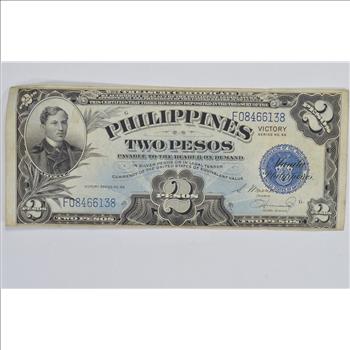 Vintage Philippines Paper Money Currency - Collectible Note | Property Room