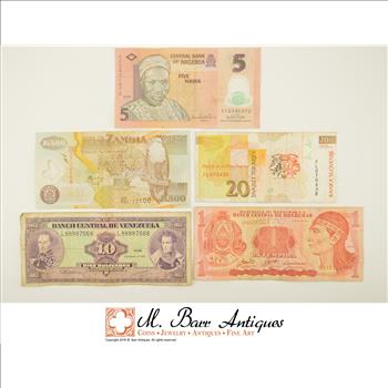 WORLD Currency - Collectible International Bank Notes | Property Room