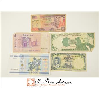 WORLD Currency - Collectible International Bank Notes | Property Room