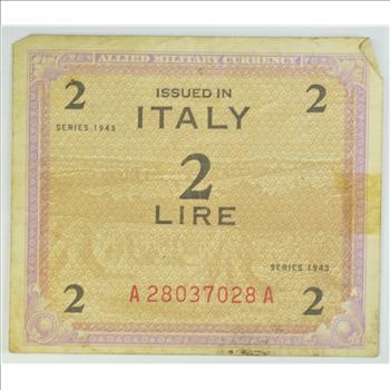 WWII Military Script - Allied Forces - Historic Note | Property Room