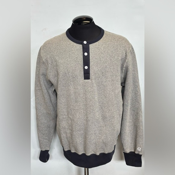 Champion + Todd Snyder Henley Sweatshirt - XL | Property Room