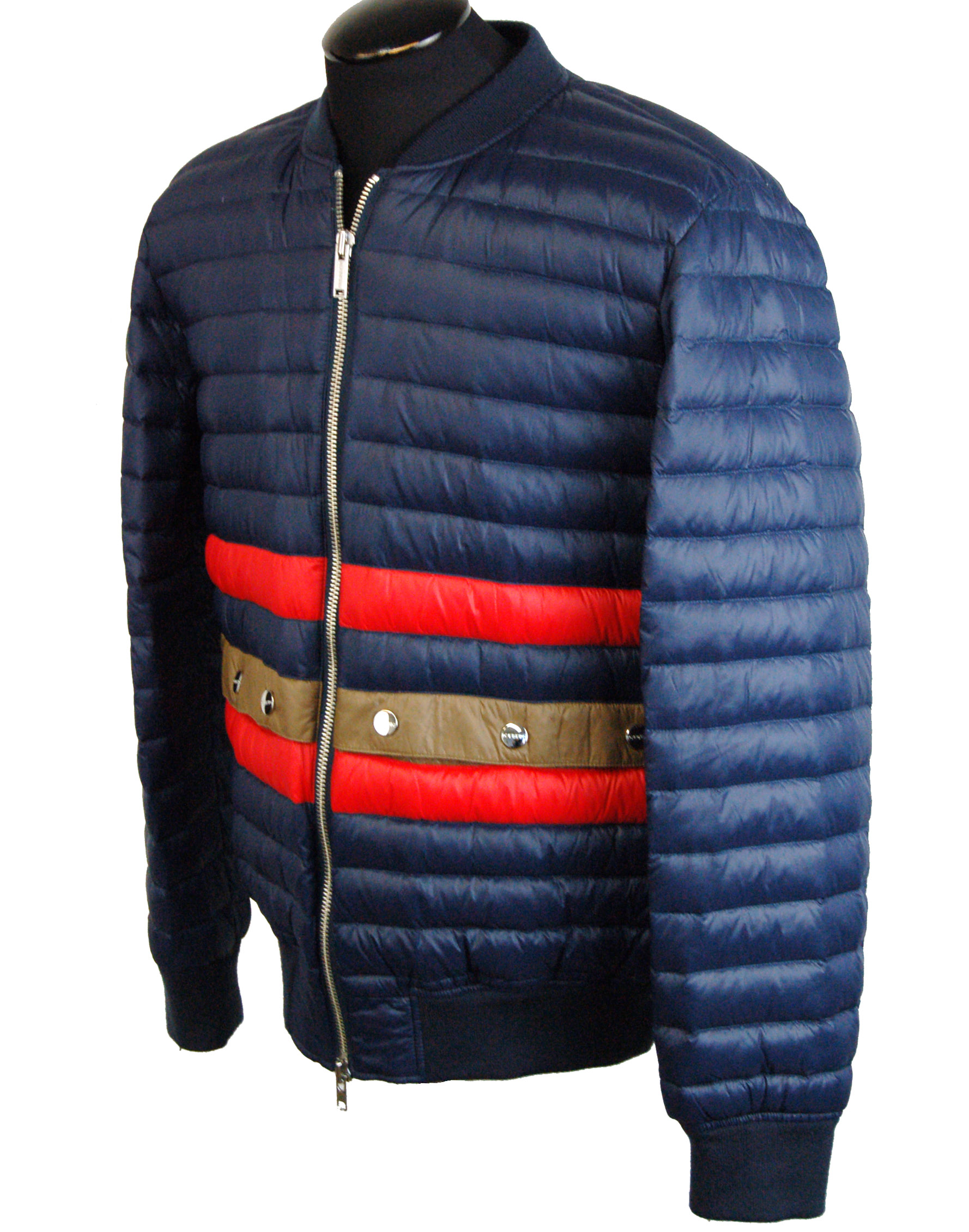 ICEBERG Men's Italian Designer Goose Down Puffer Jacket - Size XL ...