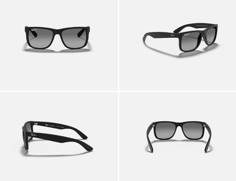 RAY BAN Sunglasses - Unisex - 4169 - Black - Retail $220.00 | Property Room